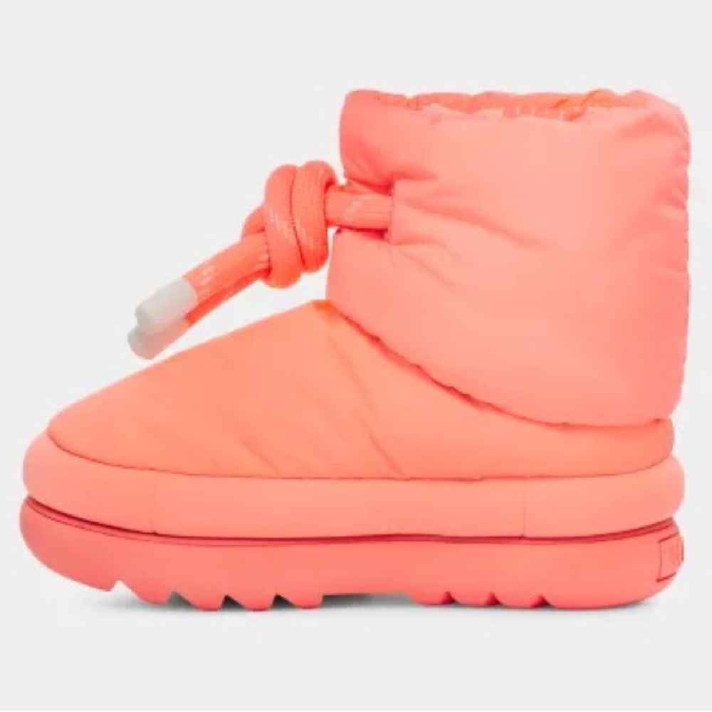 New! Ugg Classic Maxi Short Puffer Boots Size 7 - Gem